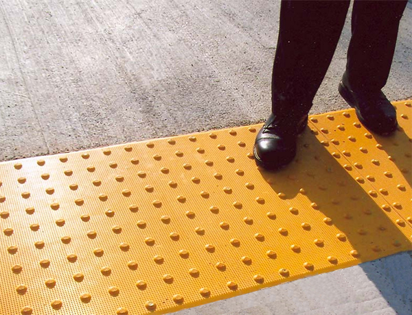 ADA Compliant Detectable Warnings Surface Tactiles | American Floor Mats